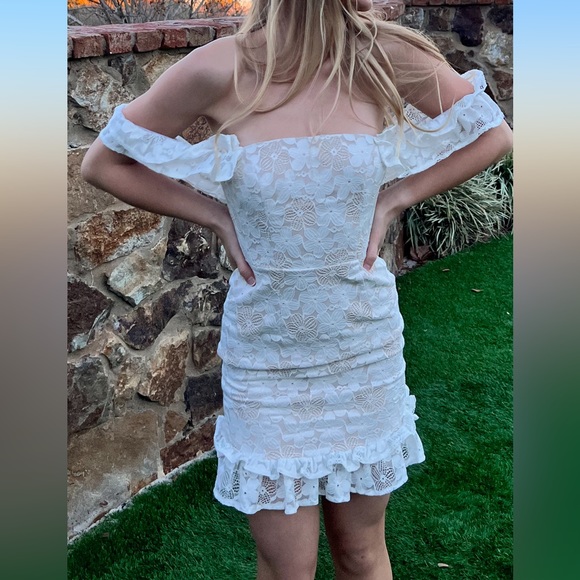 Hello Molly | Dresses | Hello Molly Addison Dress In White | Poshmark